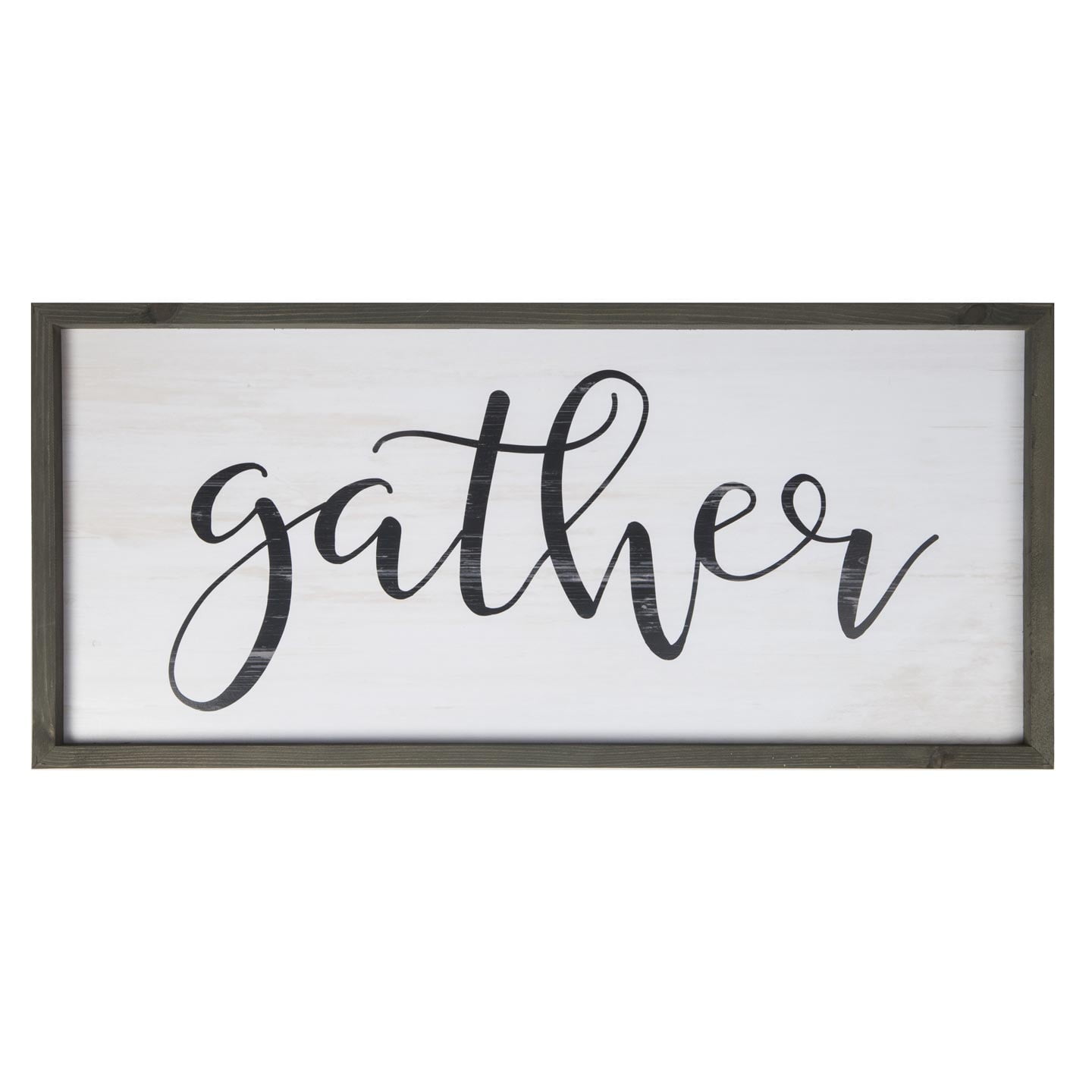 P. Graham Dunn Gather Framed Box Sign, 33.25 x 15.25 inches - Walmart.com
