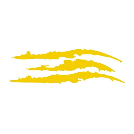 Reflective Car Sticker Scratch Decor DIY Adhesive Car Decals Safety ...