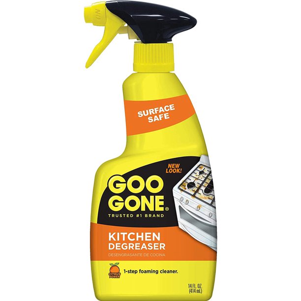 Goo Gone, Kitchen Degreaser - Removes Kitchen Grease, Grime and Baked ...