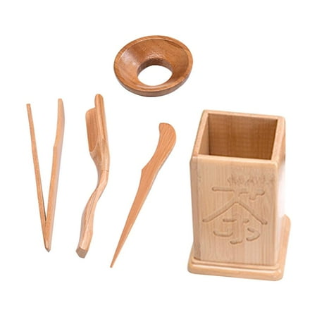 Bamboo Tea Accessories Chinese Tea Ceremony Utensils Set Best | Walmart ...