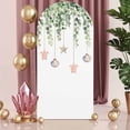 Arch Backdrop 6 Ft, Eucalyptus Leaf Spandex Stretch Fitted Arch Cover ...