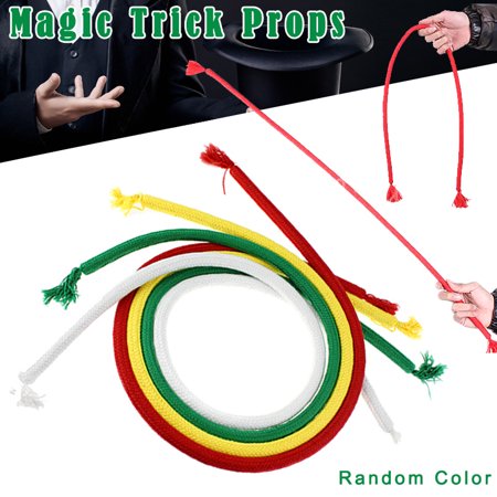 Magic Stiff Rope Close Up Magic Trick Street Stage Props Soft Hard Bend ...