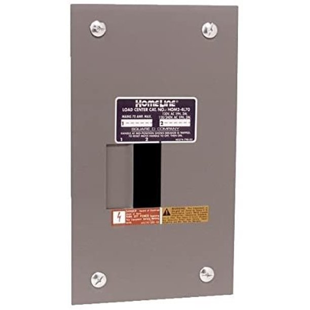 ChatAngleTM Square D Co. HOM24L70FCP Homeline Main Lug Load Center-70A ...