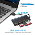 7 In1 USB3.0 Card Reader Supports MS Storage Cards And Simultaneous ...