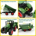 Farm Animal Tractor Toys Playset-16.5 Inches Tractor with Trailer Fence ...
