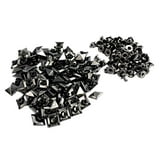100 Sets Metal Square Rivet Studs DIY Leather Crafts 6/7/8/9/10/12mm ...