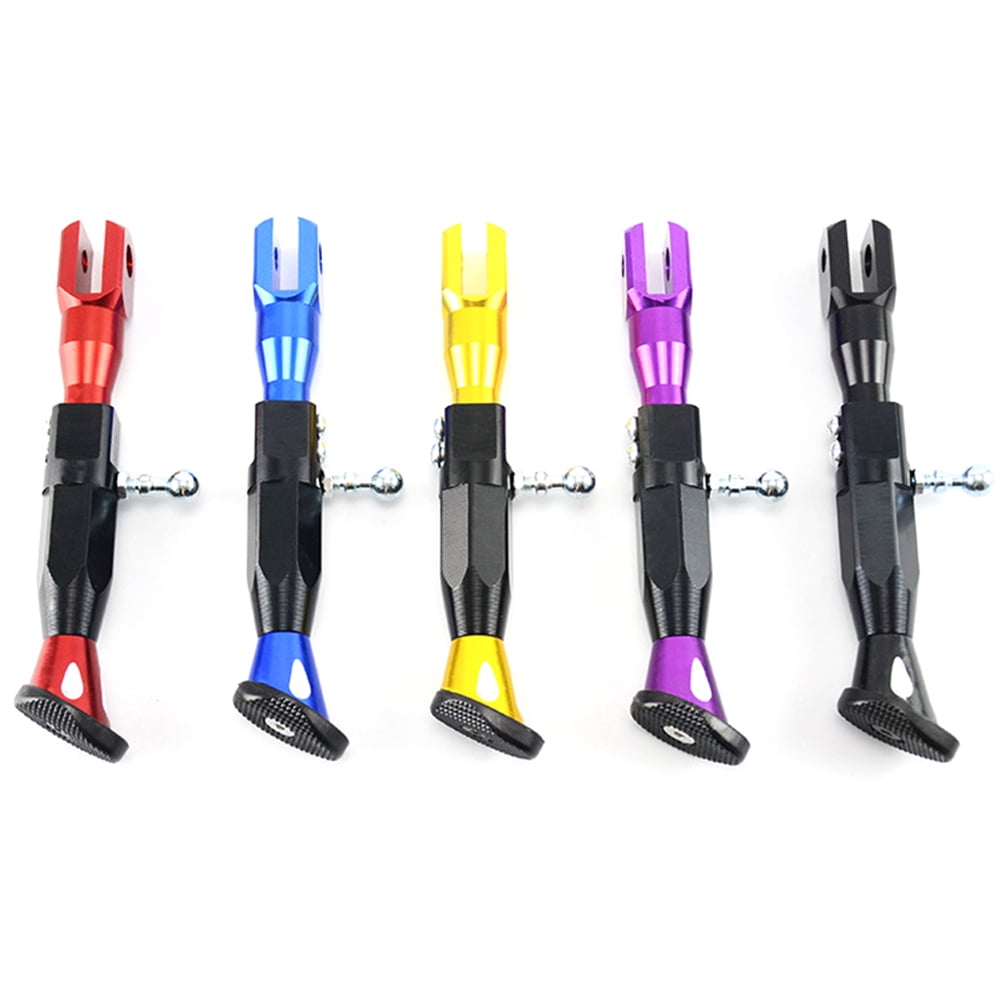 SPRING PARK Adjustable Aluminium Alloy Motorcycle Kickstand Foot Side ...