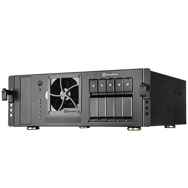 4U 3.5"X 5 Hot Swappable trayless SAS/SATA Drive Bays with locker ...