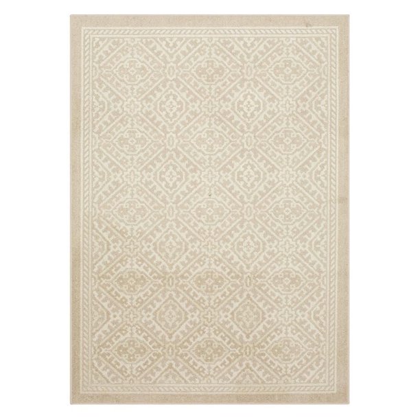 Hometrends Paragon Polyester Area Rug Cream 5'x7' - Walmart.ca