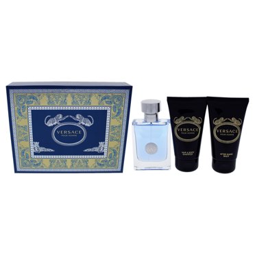 Versace Pour Homme Men's Cologne Gift Set, 3 Pieces - Mediterranean ...