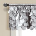 Lush Decor Solid Print Rod Pocket Valances, 70.00" x 0.01" - Walmart.com
