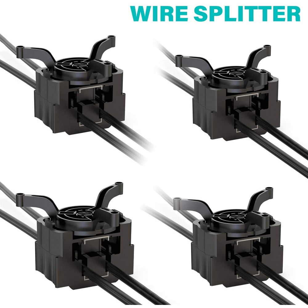Malibu Wire Connector for Low Voltage Wire Splitter 4 Pack Outdoor ...