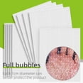 Bubble Pouches Wrap, Clear Not Self-Seal Bubble Out Bags with Double ...