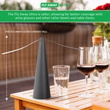 Fly Away Ultra - 2 Pack Rechargeable Outdoor Fly Fans for Tables with ...