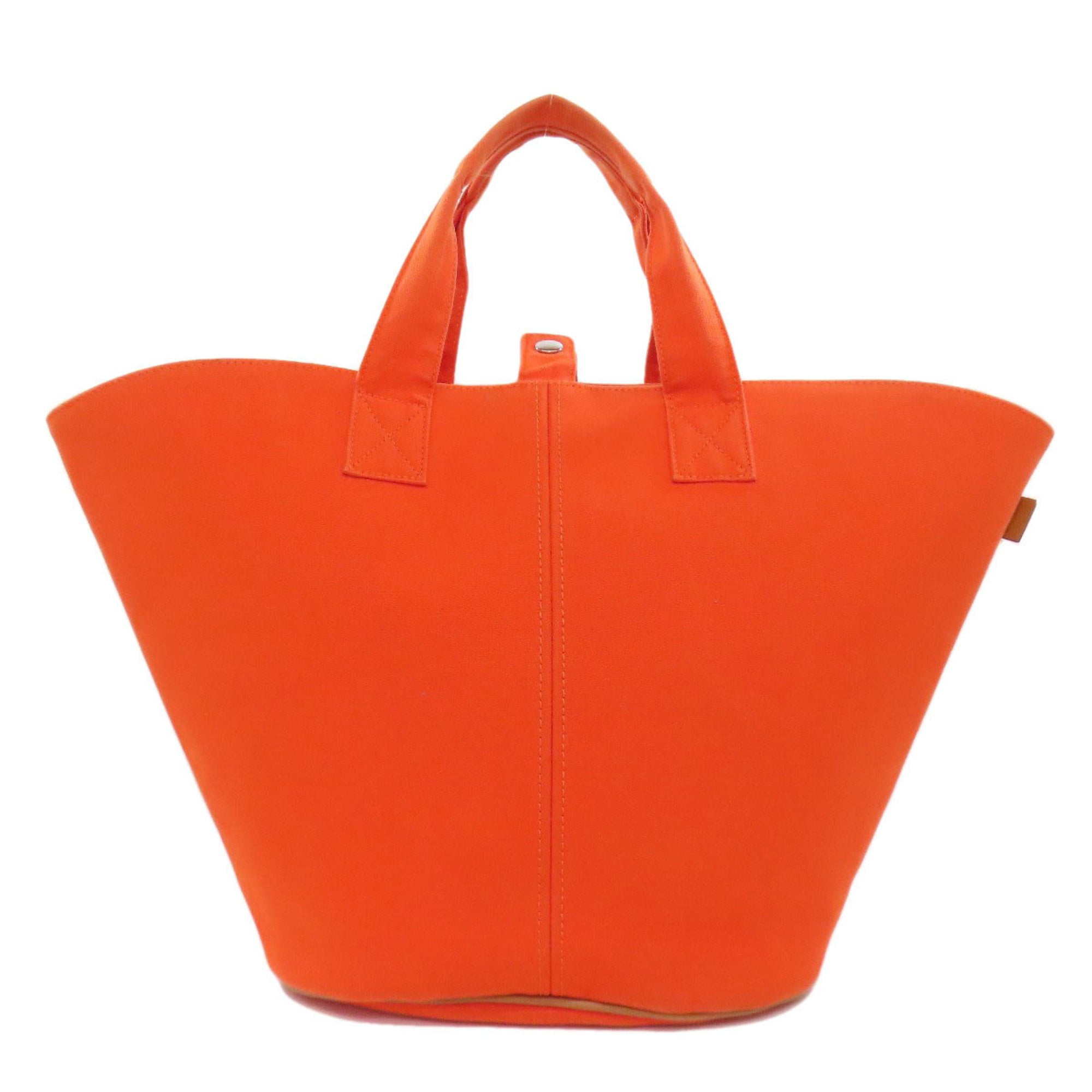 Pre-Owned Hermes Panier de Plage PM Tote Bag Canvas Women's HERMES ...