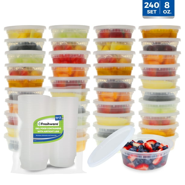 Plastic Freezer Containers