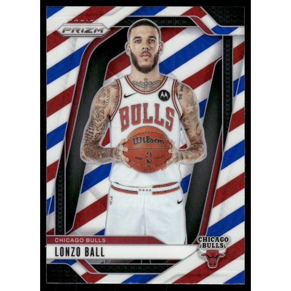 2024 Panini Prizm Lonzo Ball #75 Red White Blue - Walmart.com