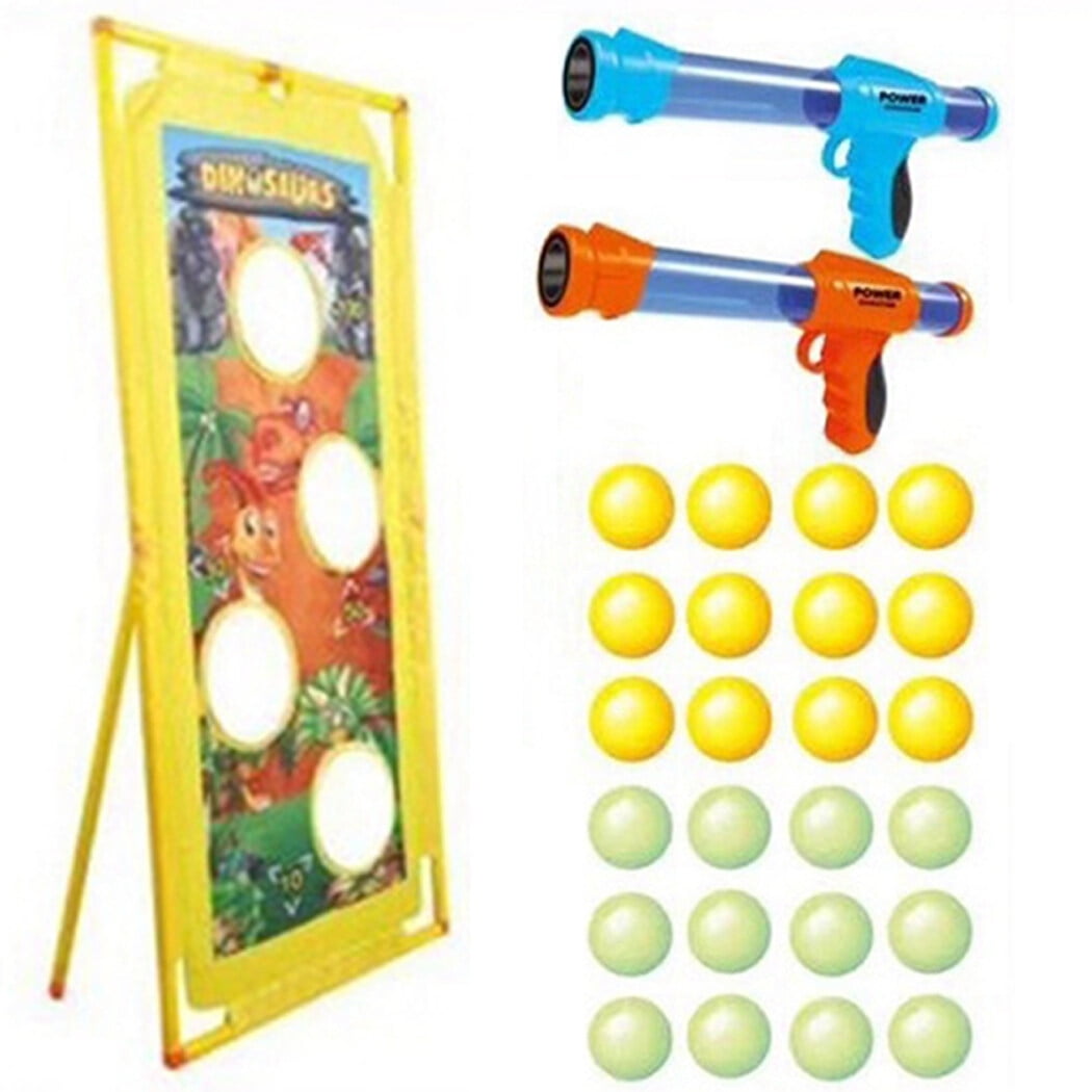 Juego de objetivo, dinosaurio interactivo, divertido lanzador de bolas ...