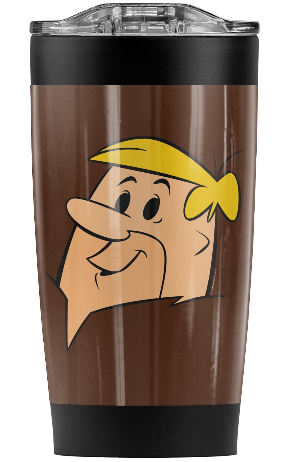 The Flintstones/Barney Face Stainless Steel Tumbler 20 oz Coffee Travel ...