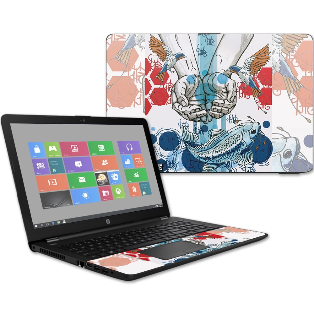 Skin Decal Wrap Compatible With HP 15t Laptop 15.6" (2017) Sticker ...