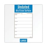 Wallmates Self-Adhesive Dry Erase Weekly Planning Surfaces, 18 X 24 ...