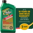 Quaker State Full Synthetic Dexos High Mileage 0W-20 Motor Oil, 1 Quart ...