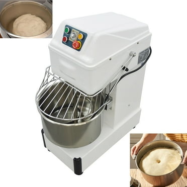 EQCOTWEA Commercial Dough Mixer Baking Equipment Dough Kneading Machine Double Action Double ...