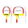 Wheel Lock Adjustable Vehicle Wheel Lock Heavy Duty Wheel Lock Anti ...