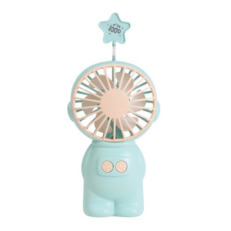 Lolmot Astronaut Small Fan Handheld Mini Outer Space Astronaut Light ...