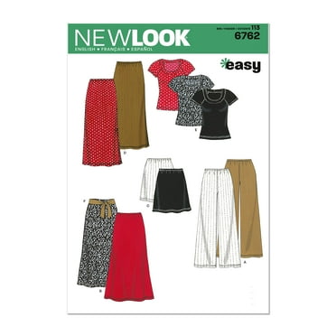 Simplicity New Look Pattern 6053: Misses Skirts with Length Variations ...