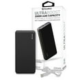 Aduro 20000mAh Battery Pack Power Bank with 2 USB Port (Black ...