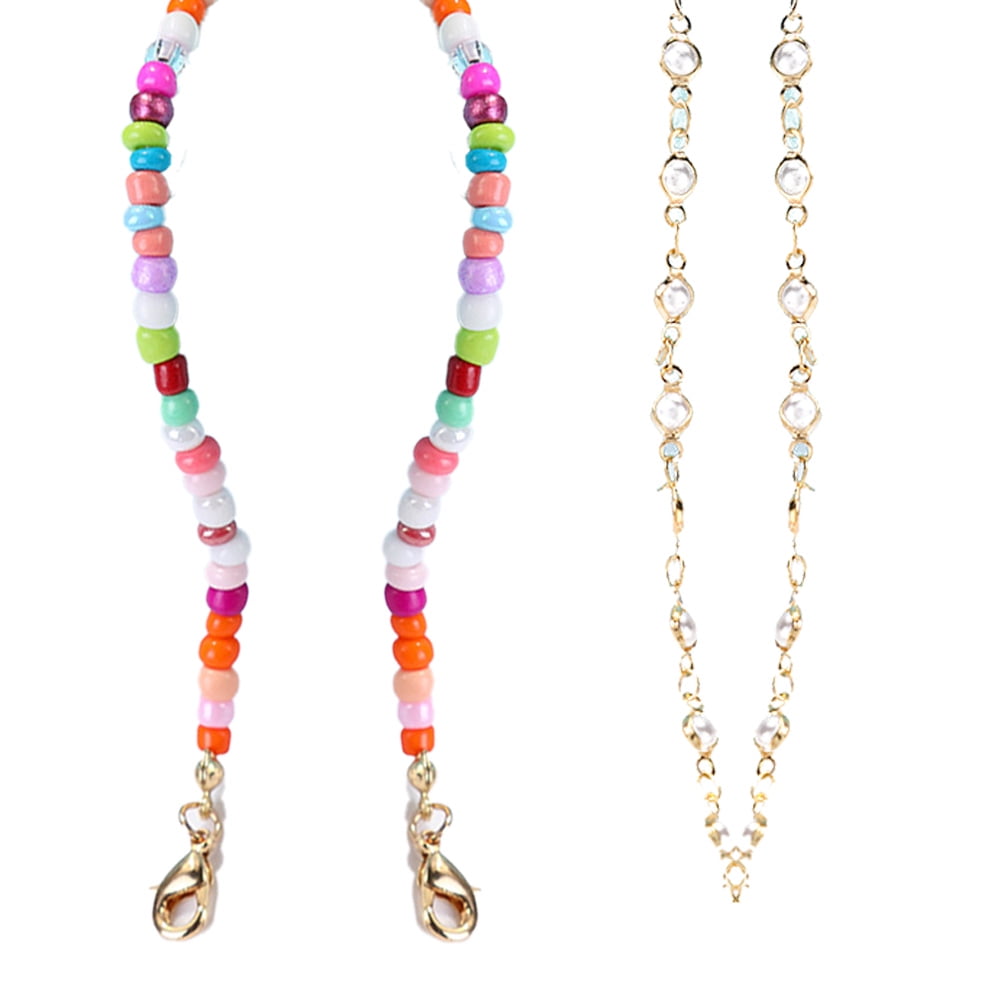 Eyeglass Chains for Women, Reading Eyeglasses Holder Strap Cords ...