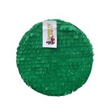 APINATA4U 16" Round Blank Pinata Green Color Great to Create Your Own ...