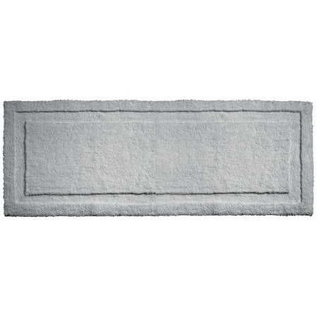 InterDesign Microfiber Spa Bathroom Accent Rug, 21 x 17, Chocolate ...