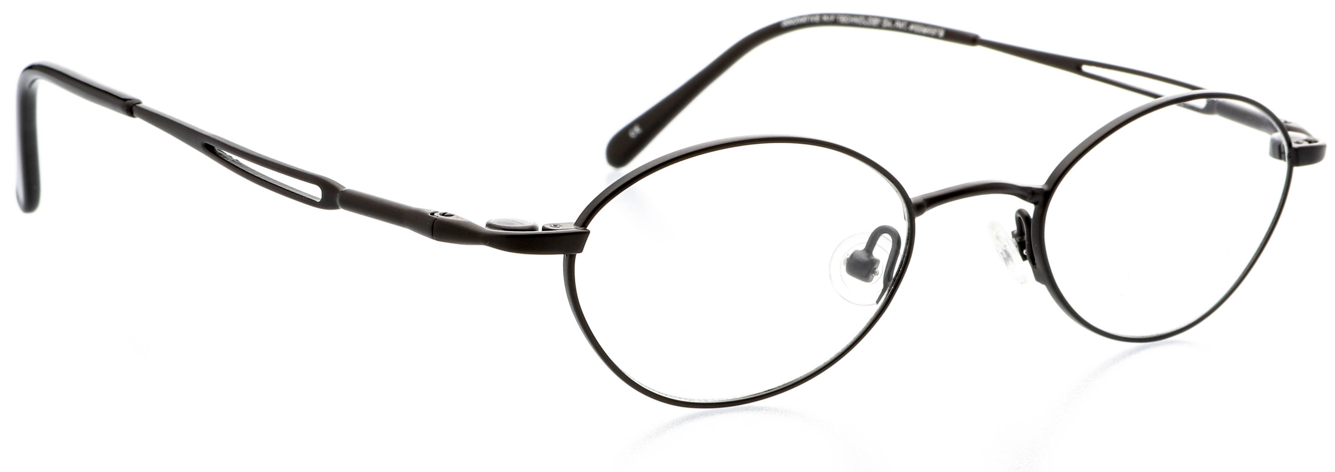 Optical Eyewear - Oval Shape, Metal Full Rim Frame - Prescription ...