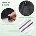 6ft Waterproof Stock Tank Cover, 420D Oxford Water Tank Cover, Sunproof ...