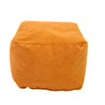 Small Micro Fiber Suede Corduroy Ottoman