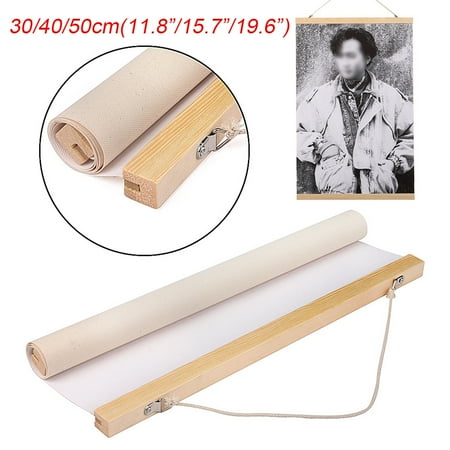 Wooden Hanger Poster Picture Scroll Painting Frame Wall Hanging Home ...