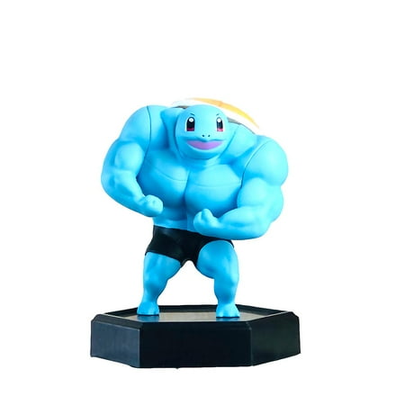 Pokemon Go Muscular Man Show Pikachu Charmander Squirtle Bullbasaur/3 ...