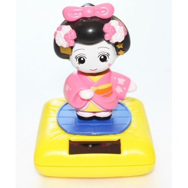 Solar Powered Window Bobble Heads - Set of 4 Dancing Animal Dolls for ...