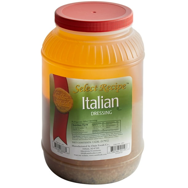 AAK Select Recipe Traditional Italian Dressing - (4) 1 Gallon ...