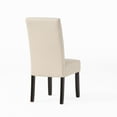 GDF Studio Percival Contemporary T Stitch Dining Chairs, Set of 2 ...