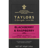 Taylors of Harrogate Blackberry & Raspberry Tea, 20 Tea Bags - Walmart.com