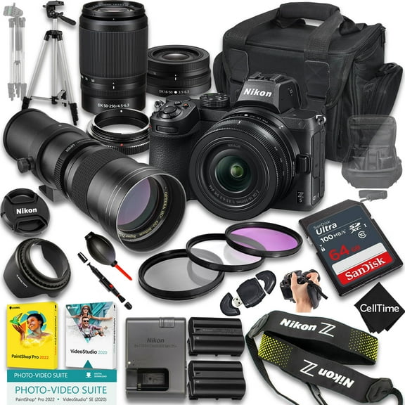 Nikon Z30 Professional Mirrorless Camera with 16-50mm f/3.5-6.3 VR Lens ...