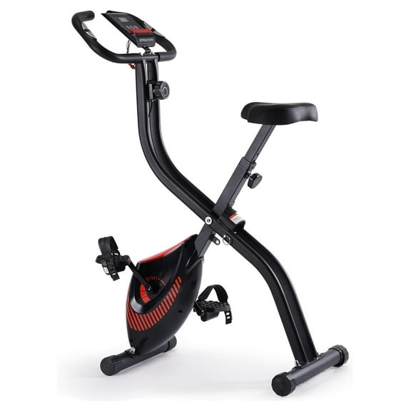 Exercise Bike, 3 IN 1 Stationary Bike, Folding Exercise Bike with 16 ...
