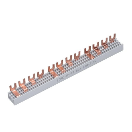 Screw Terminal Block, Screws Terminals Strip 63A 12 Positions For Power ...