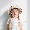 Baby Hat Infant Cartoon Print Fisherman Sun Cap Lightweight Outdoor ...