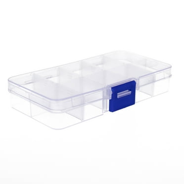 3 Pack Art Craft Storage Box with Baseplate Lid, Removable Tray - 17QT ...