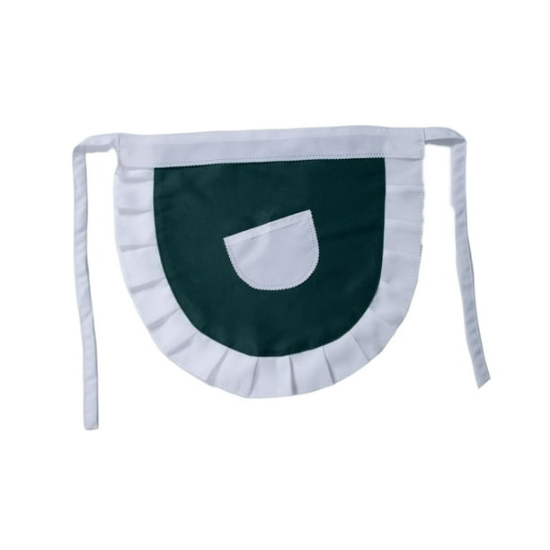 Wweixi Polyester Apron Solid Color Replacement Cute Lace Kitchen ...