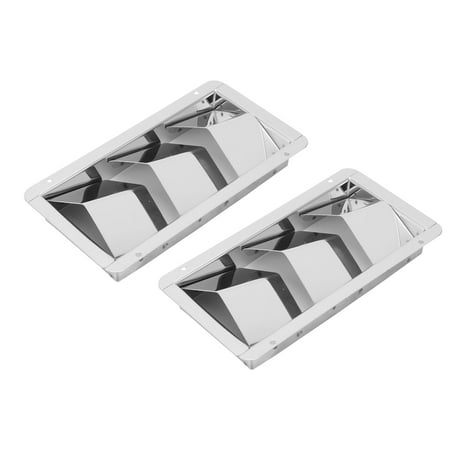 Boat Vent Grille, 3 Slots 304 Stainless Steel Universal Boat Louvers ...